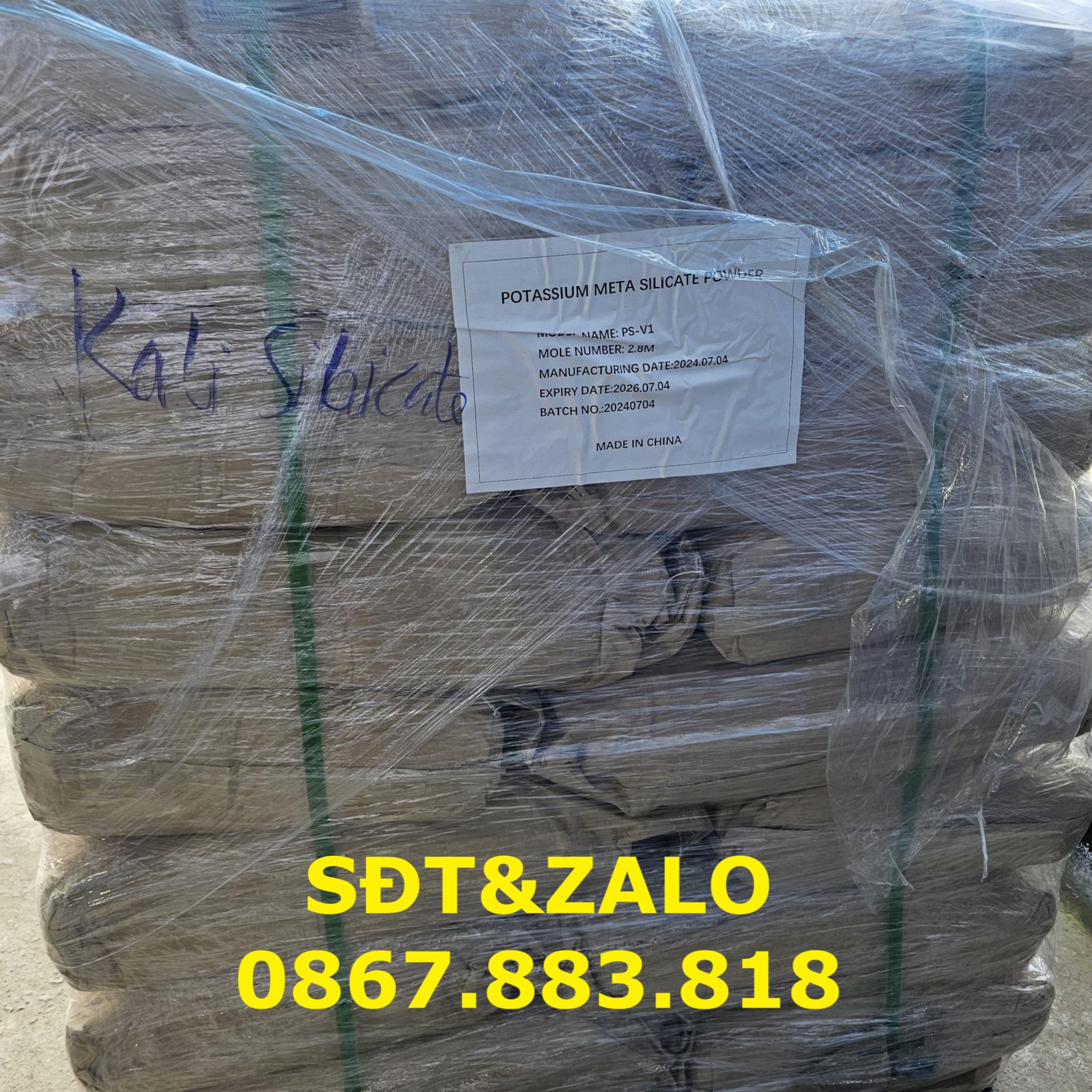 Potassium Metasilicate 2.8M - K2SiO3 là gì - KDCchemical