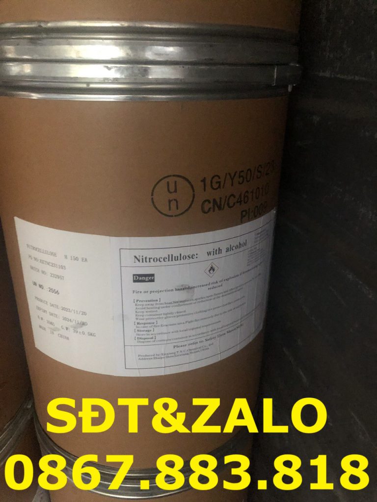 Nitro Cellulose - Cellulose Nitrate là gì - KDCchemical