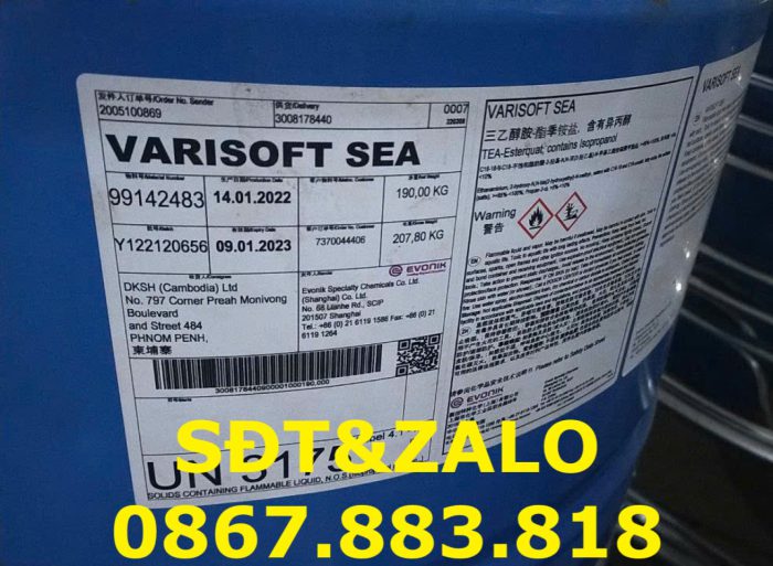 Varisoft SEA dùng trong ngành dệt may - KDCchemical