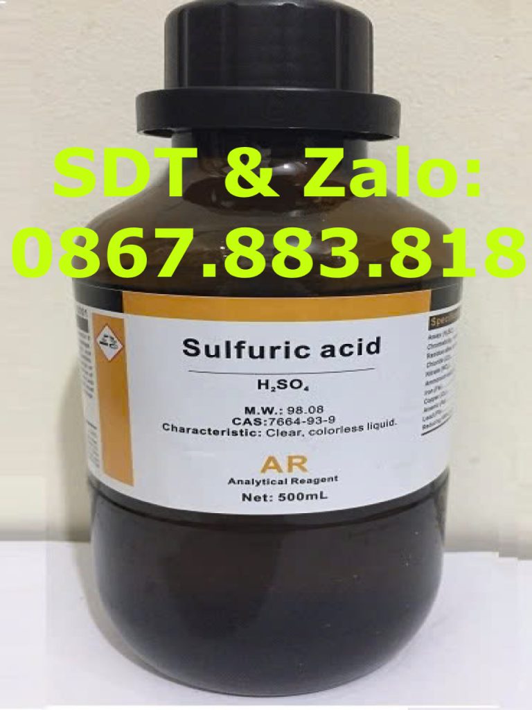 Axit Sulfuric - H2SO4 trong ngành sản xuất hóa chất - KDCchemical