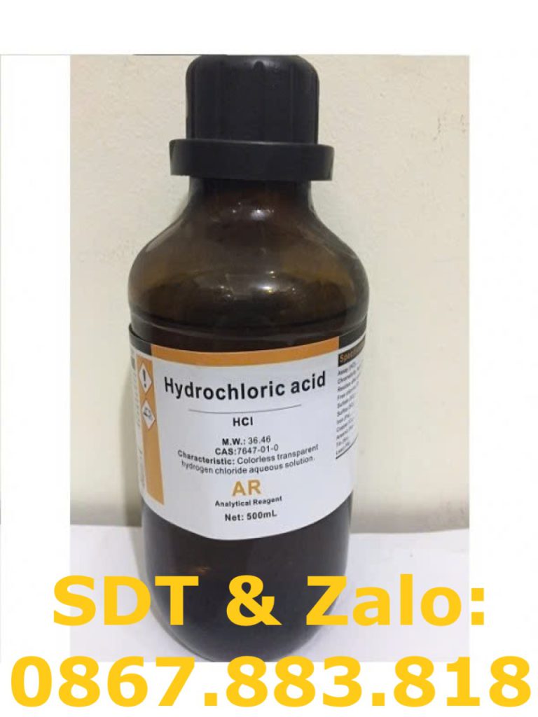 Acid hydrochloric - HCl trong ngành xử lý nước - KDCchemical