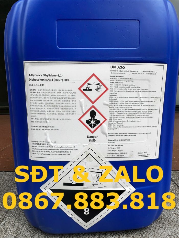 HEDP Acid 60% là gì? - KDCchemical
